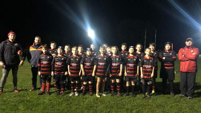 New team shirts for Tenby Swifts Under 11s | tenby-today.co.uk